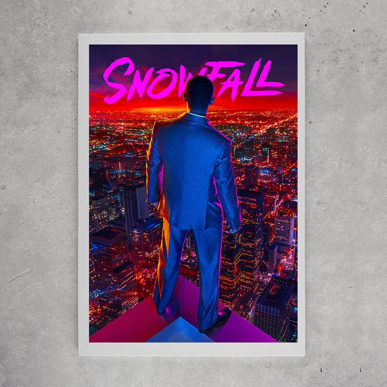 Snowfall Movie Poster,home Decor,poster Gift,room Decor,wall Art,art ...