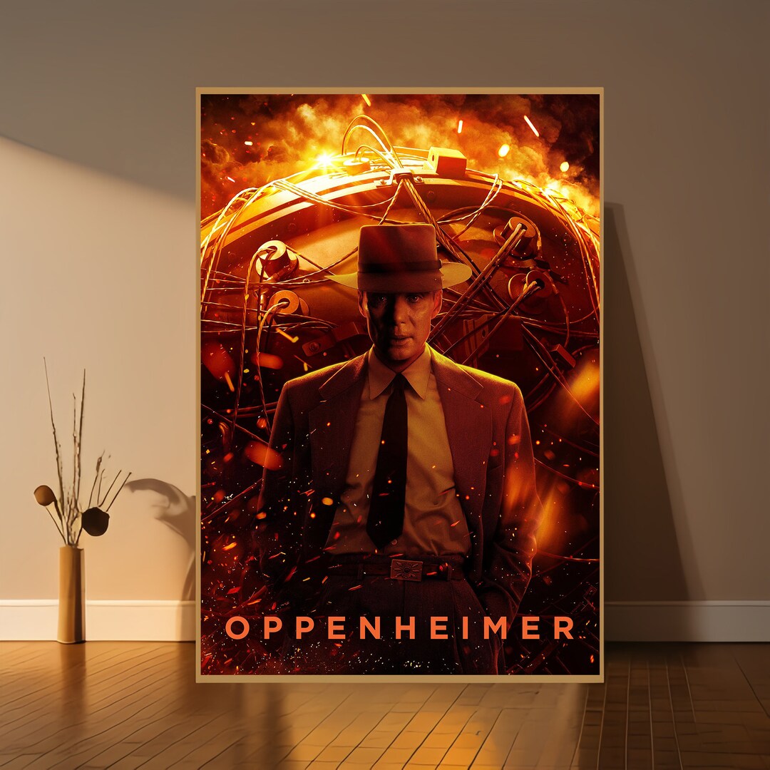 Oppenheimer Movie Poster, Home Decor, Poster Gift, Room Decor, Wall Art ...