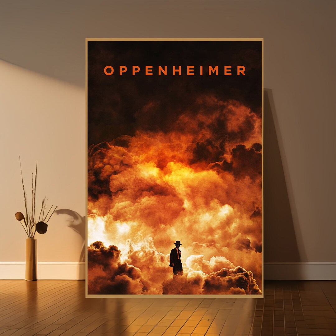 Oppenheimer Movie Poster,home Decor,poster Giftroom Decor,wall Art,art ...
