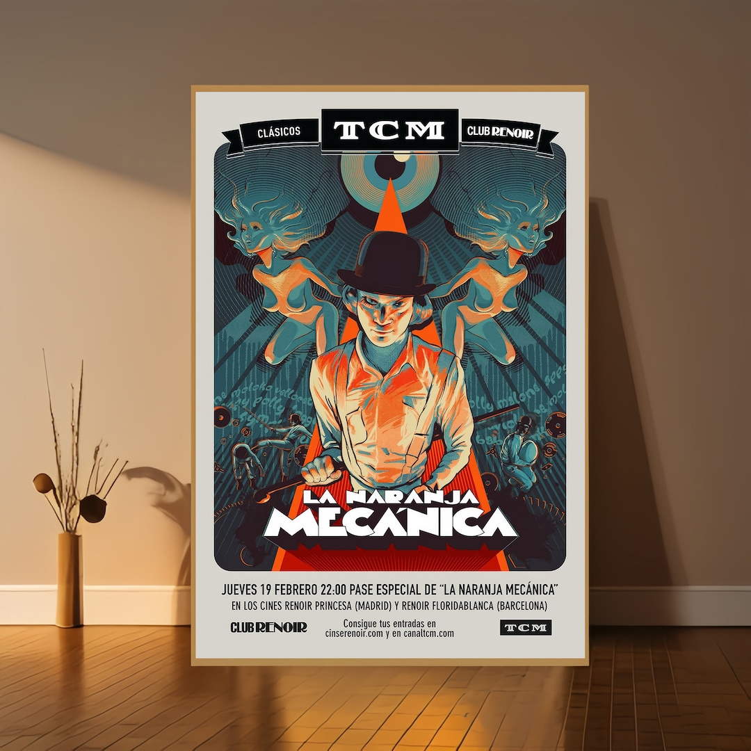 A Clockwork Orange Movie Poster,home Decor,poster Giftroom Decor,wall ...