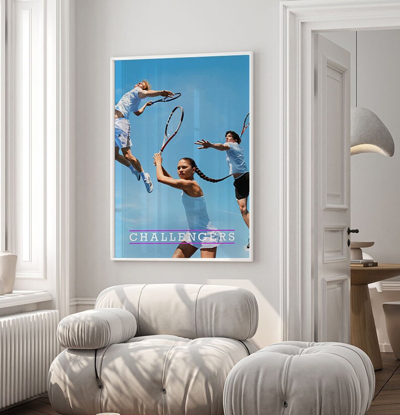 Challengers Movie Poster, Home Decor, Poster Gift, Room Decor, Wall Art ...
