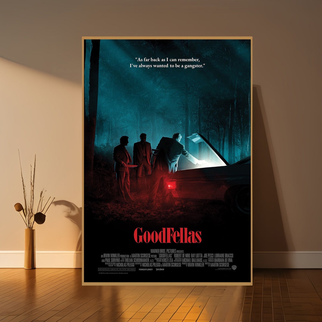 Goodfellas Movie Poster, Home Decor, Poster Gift, Room Decor, Wall Art ...