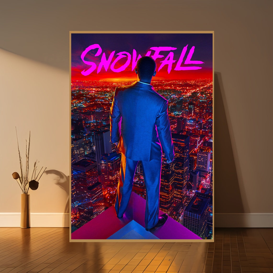 Snowfall Movie Poster,home Decor,poster Gift,room Decor,wall Art,art ...