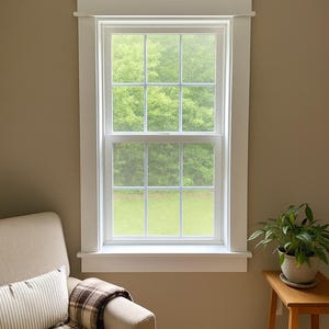 Custom Size Craftsman Window Trim Kit: Pine DIY Frame | Homeowner ...