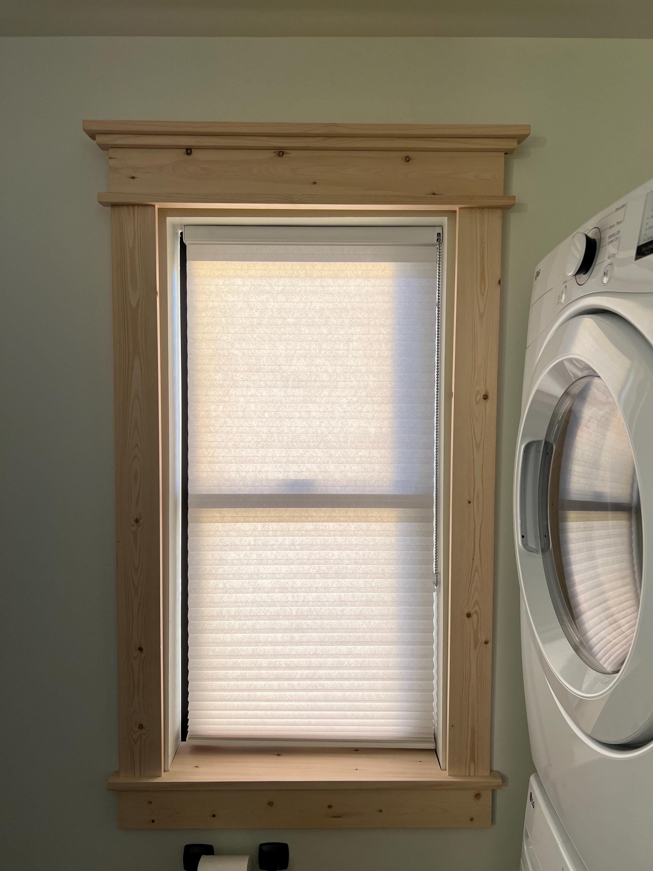 DIY Craftsman Window Trim Kit – Solid Pine Casing, Easy Install Home ...