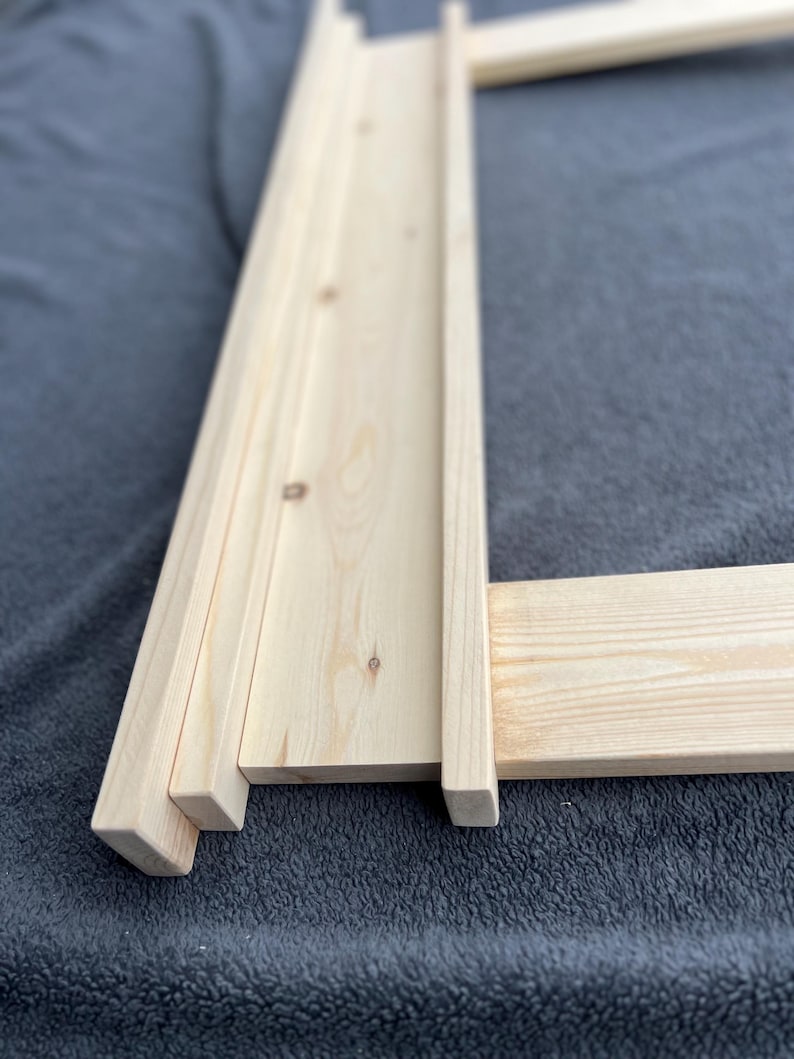 Craftsman Window Trim Header | Farmhouse Door Casing, Real Wood Decor ...