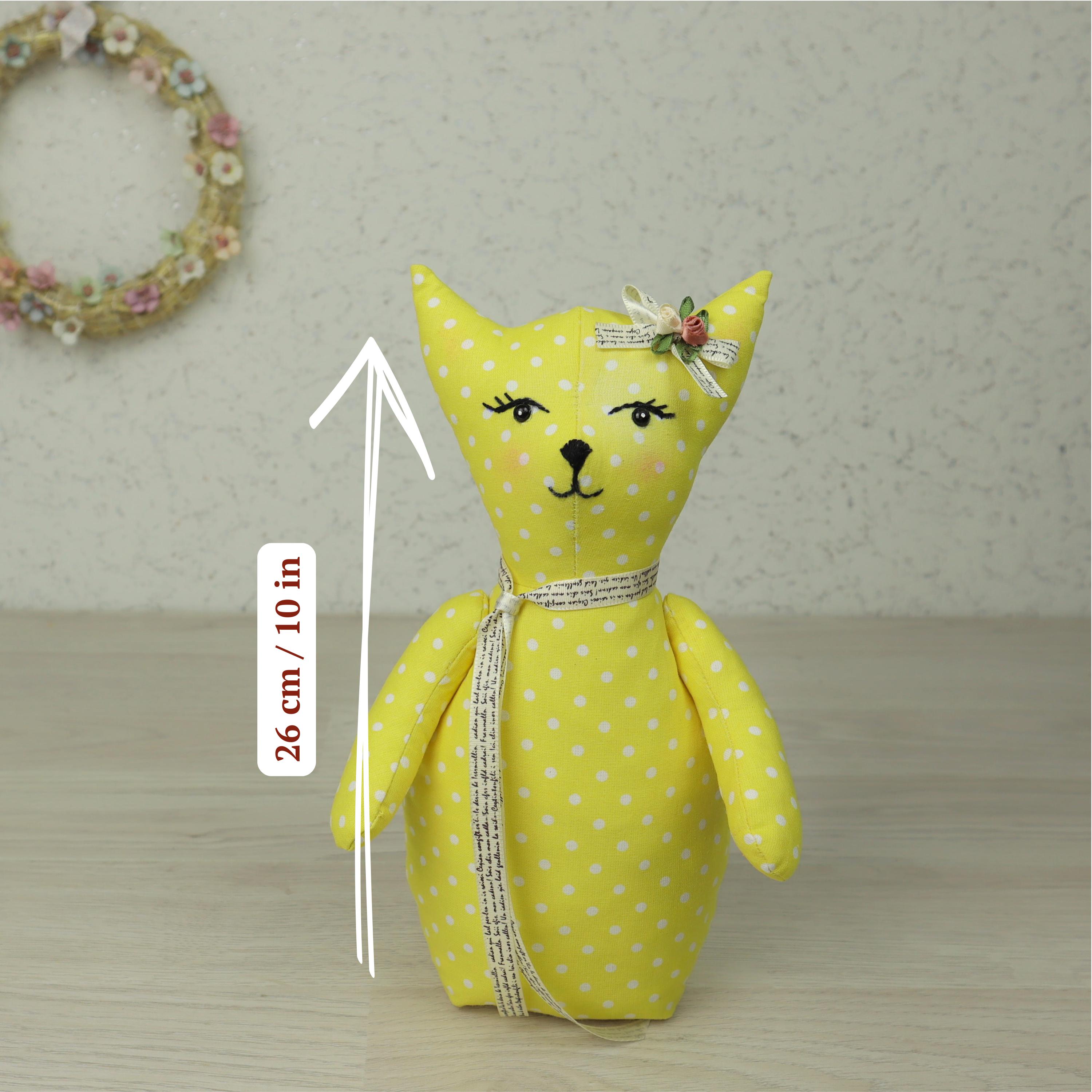 Cat Door Stop Sewing Pattern Fabric Door Stopper Digital Download - Etsy