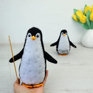 Penguin Plush PDF Sewing Pattern Stuffed Animal Digital Pattern - Etsy