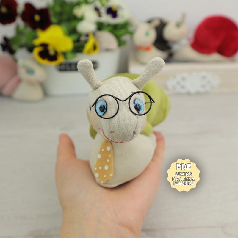 Snail Plush - Etsy