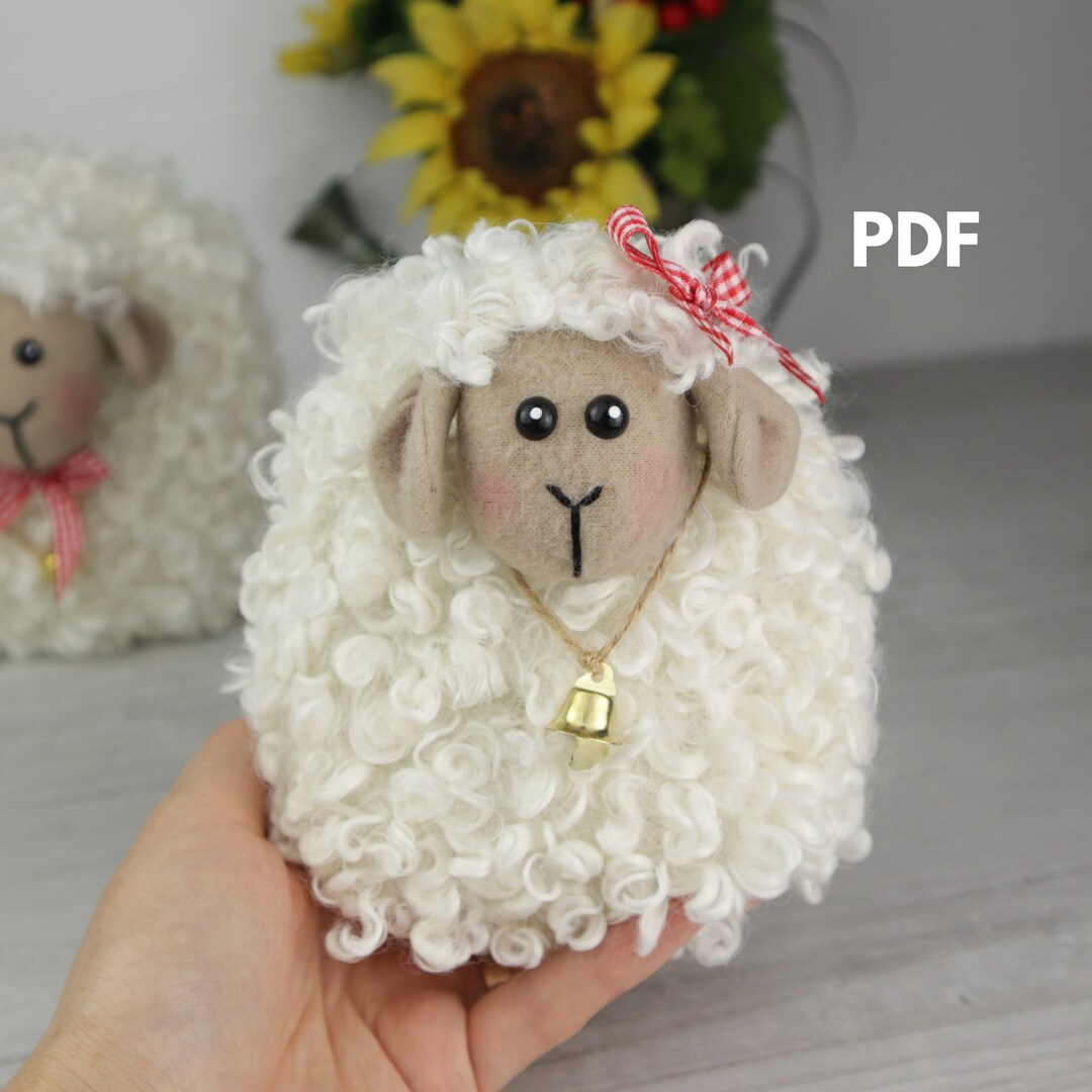 Sheep Sewing Pattern Do It Yourself Stuffed Animals Digital Download - Etsy
