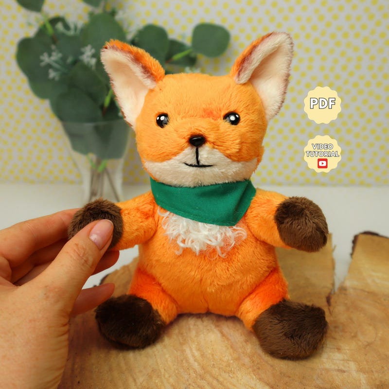 Fox Plush - Etsy