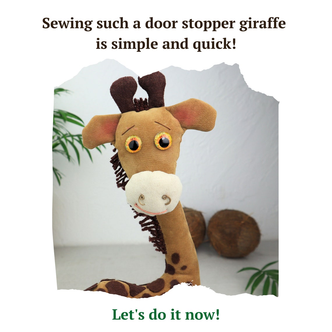 Door Stop Sewing Pattern Digital Download Heavy Door Stopper - Etsy