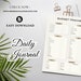 Printable Daily Reflection Journal, Digital Daily Review, Daily Check ...