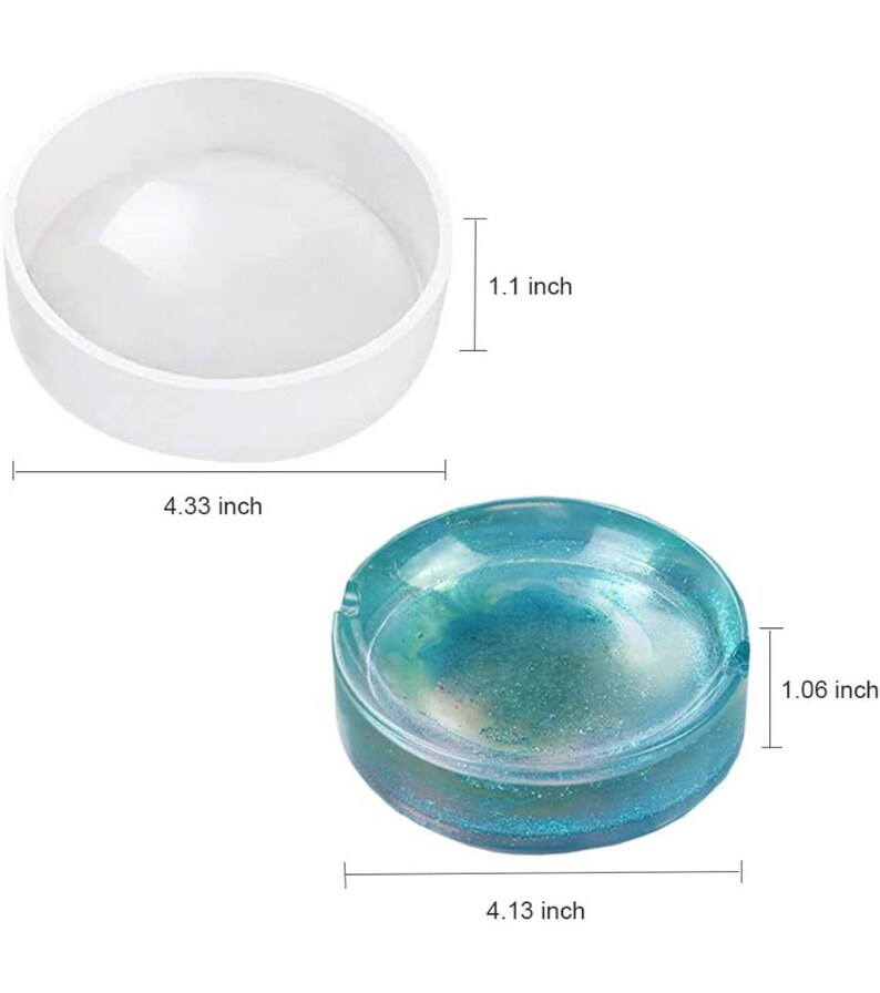 Custom Made UV Resin Ashtray - Etsy
