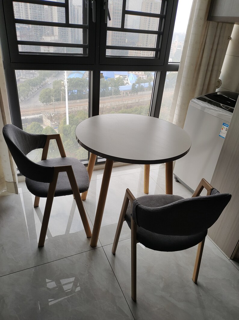 Nordic Round Table Coffee Table Dining Table and Chairs Home Dining ...