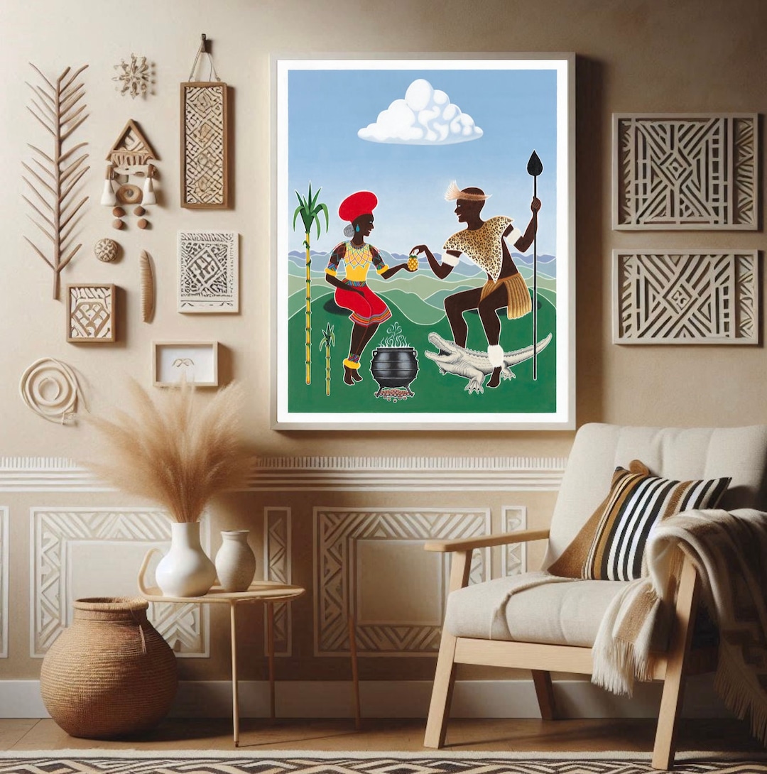 Zulu Couple - Digital Download Print - Etsy