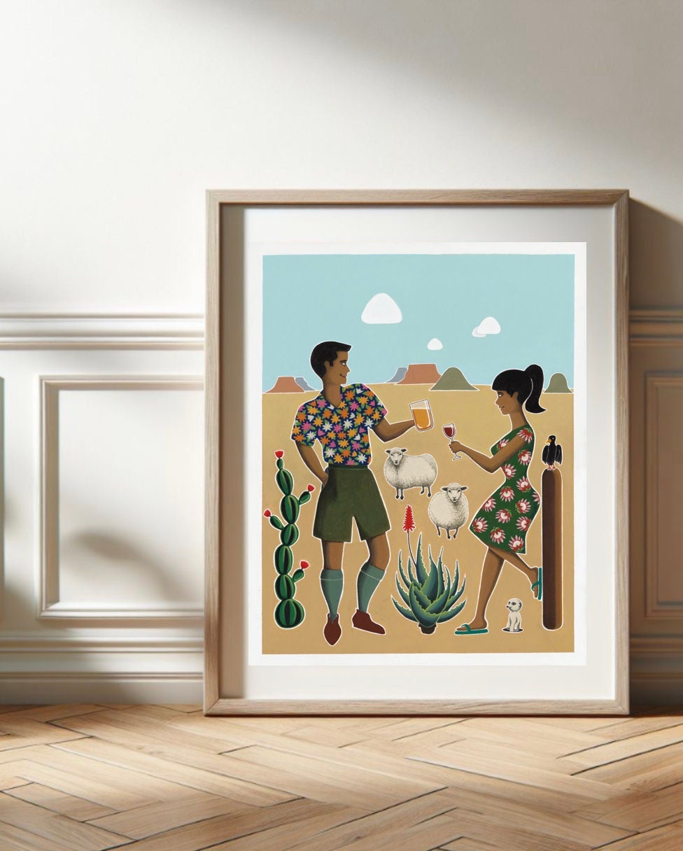 Karoo Couple - Digital Downloadable Art - Etsy