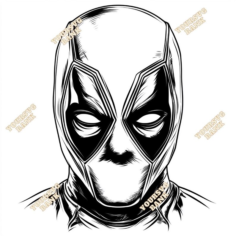 Deadpool SVG - Fan Art - PNG & SVG File - Etsy
