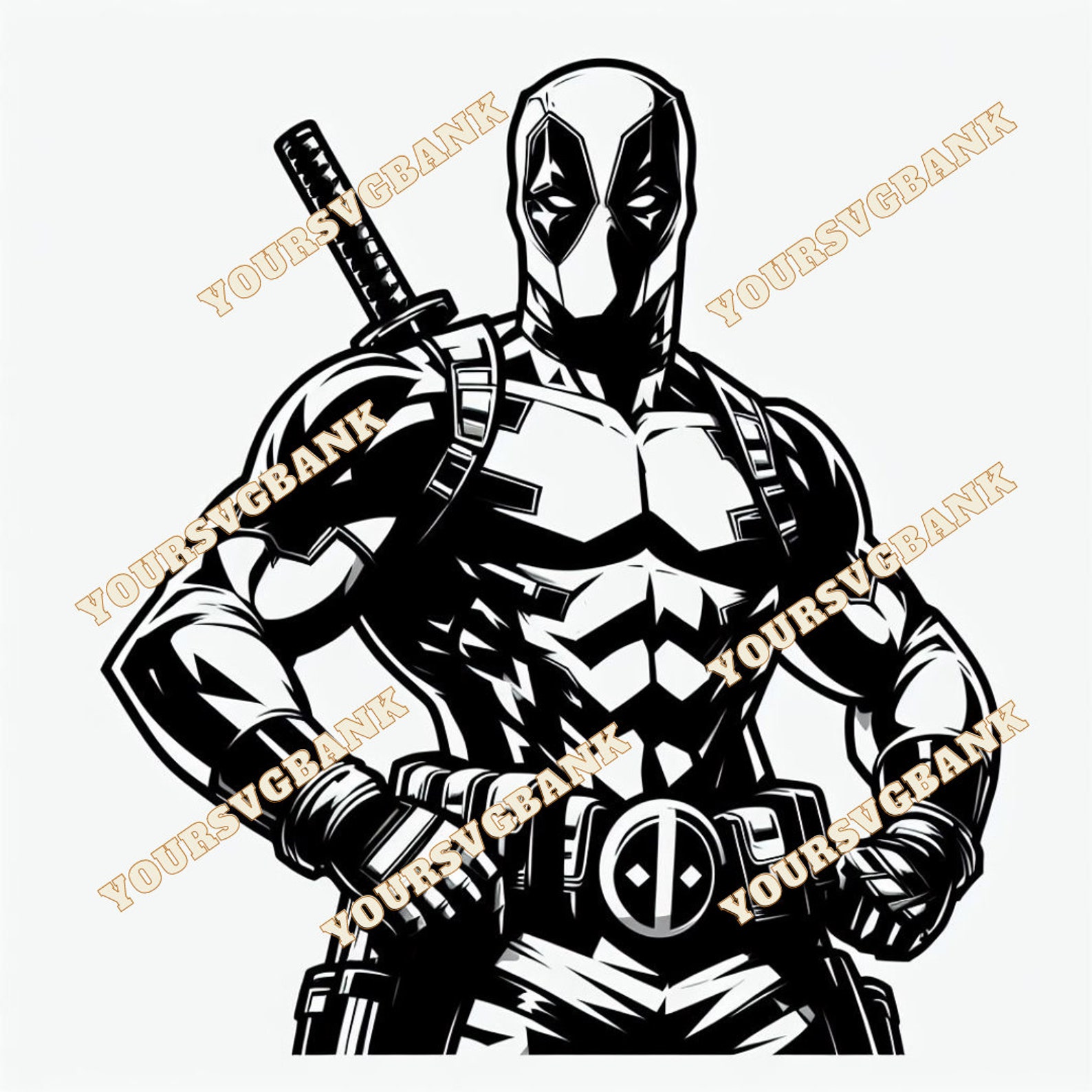Deadpool SVG - Etsy