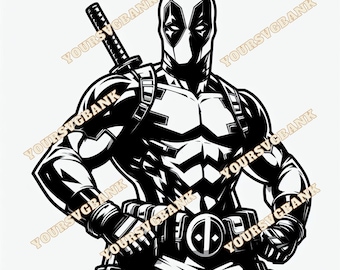 Deadpool Svg Bundle-png-svg-dxf - Etsy