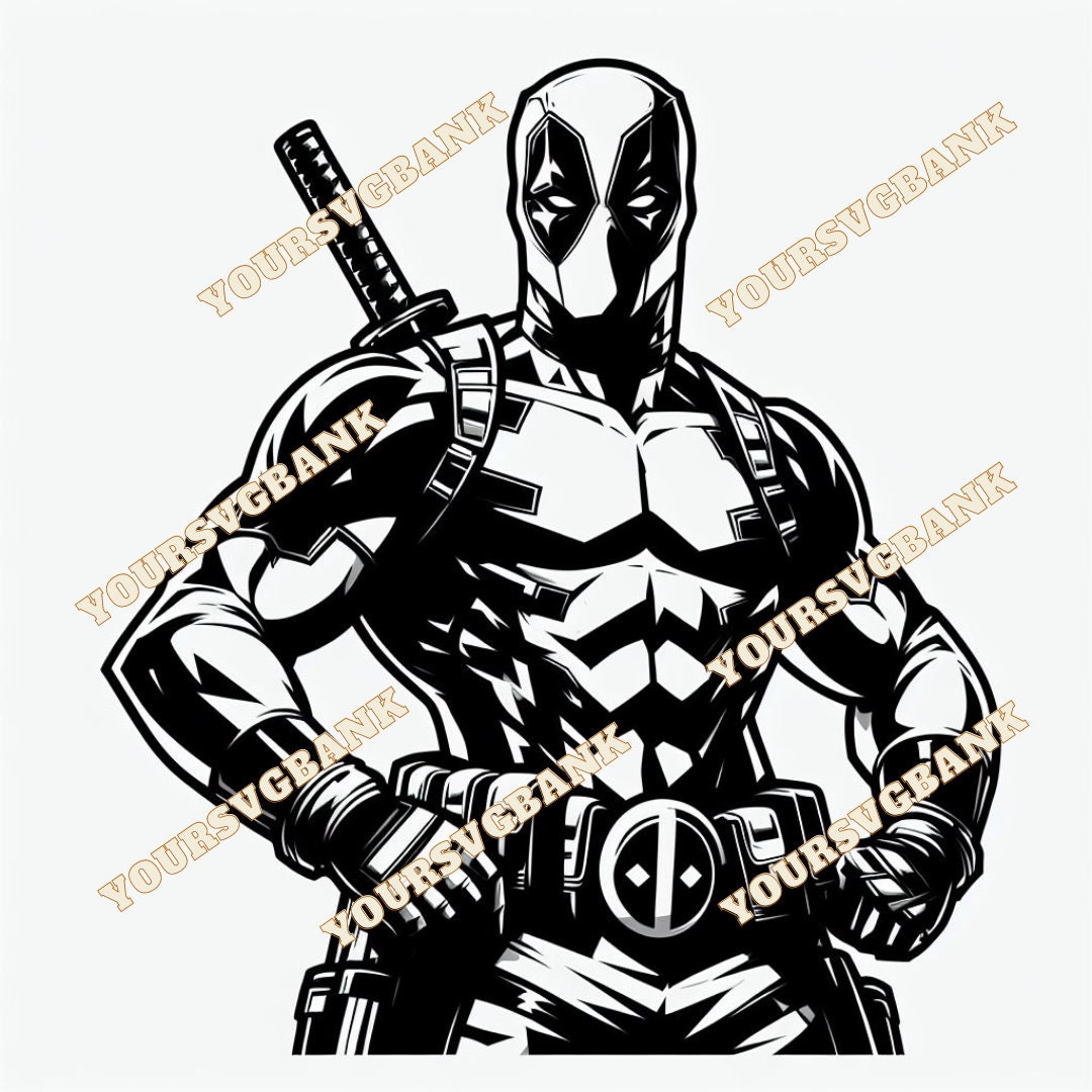 Deadpool SVG - Etsy