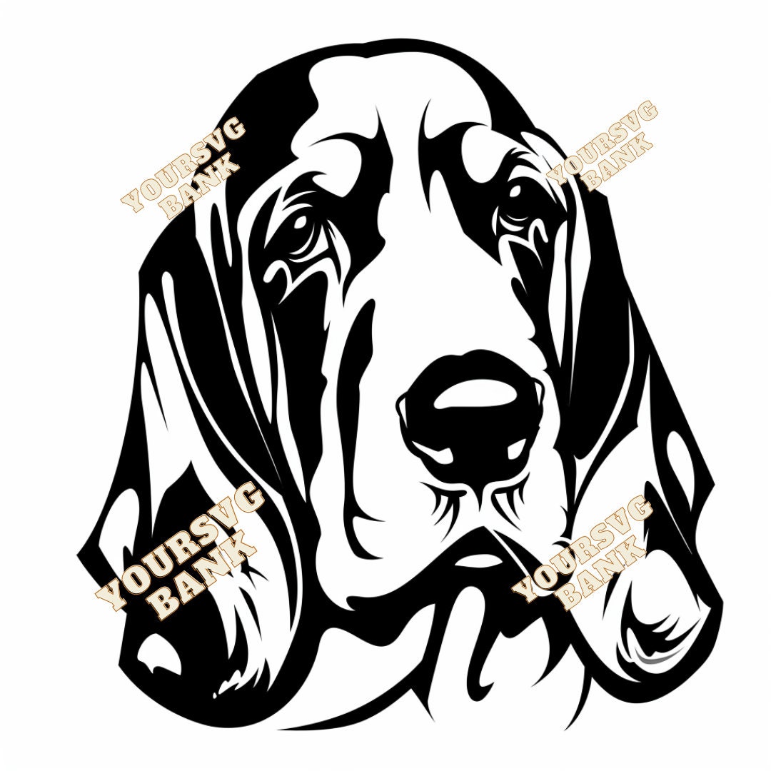 Basset Hound SVG & PNG Bundle - Premium Digital Files for Crafting and ...