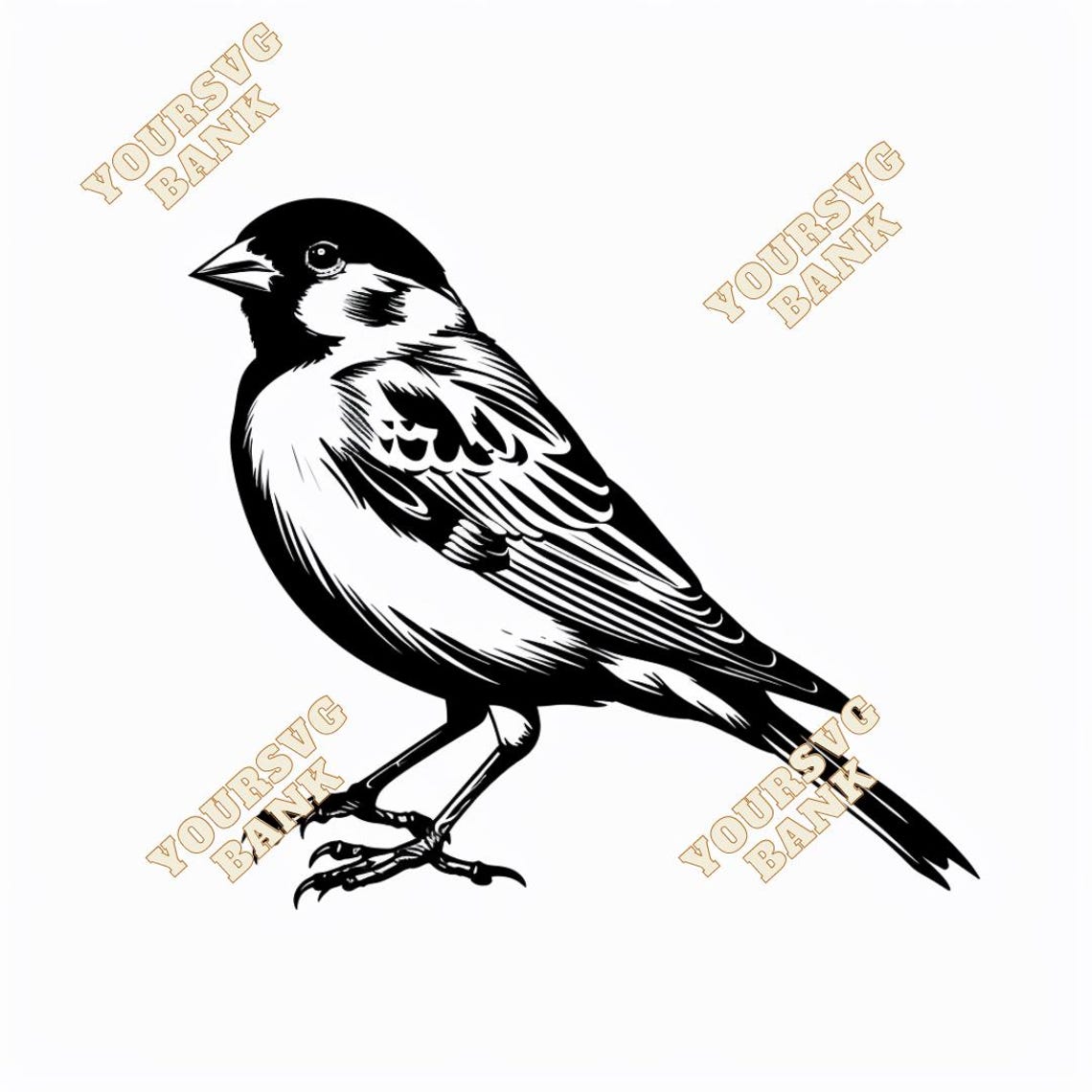 Canary SVG and PNG | Digital Art for Crafts & DIY Projects - Etsy