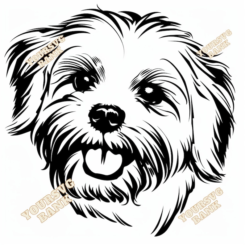 Maltese Dog SVG & PNG Bundle - Cute Digital Files for Crafting and ...