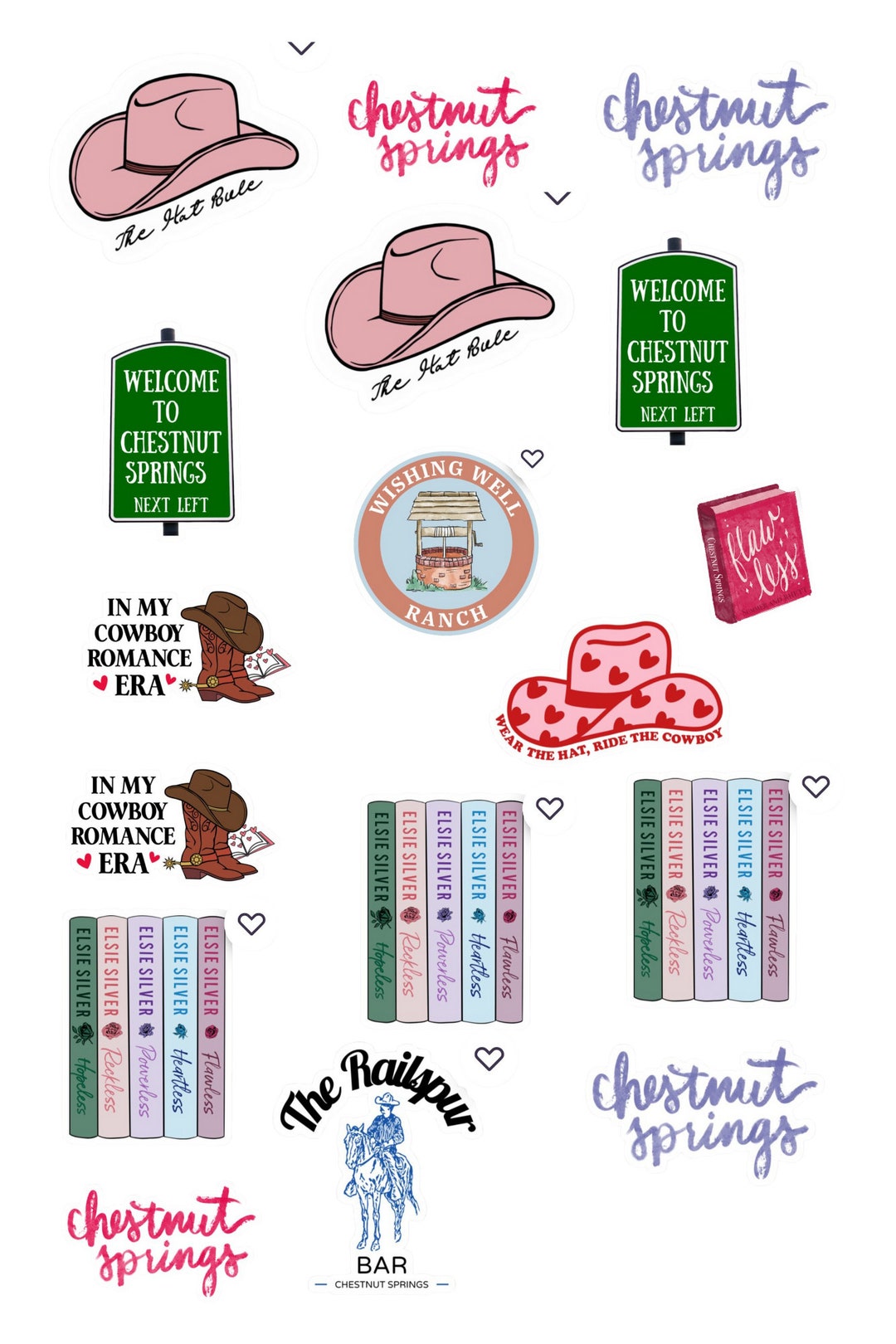 Chestnut Springs Digital Sticker Pack, Elsie Silver Stickers, Kindle ...