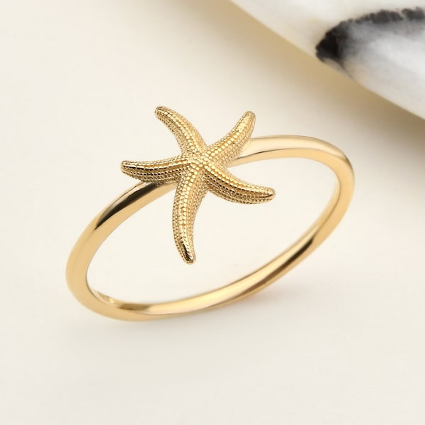 Starfish Ring - Etsy