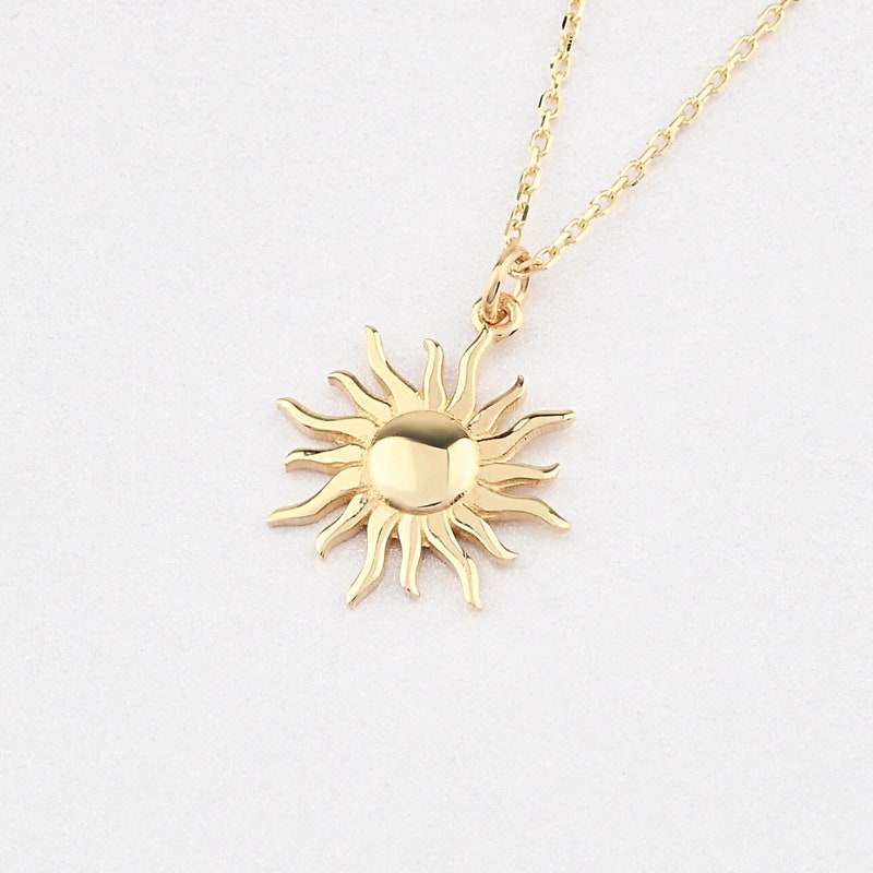Sun Pendant - Etsy