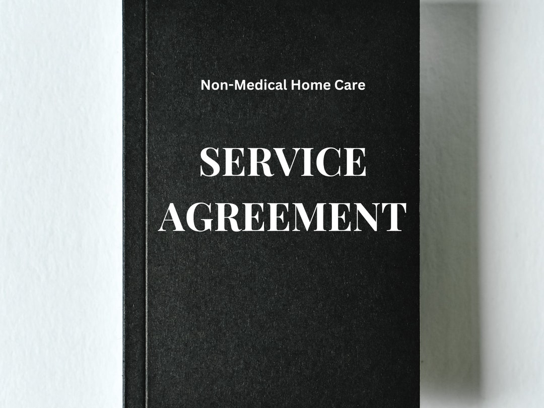 Home Care Service Agreement Template Home Care Service Plan Agreement ...