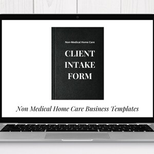 Home Care Business Client Intake Form Home Care Client Intake Form Non ...