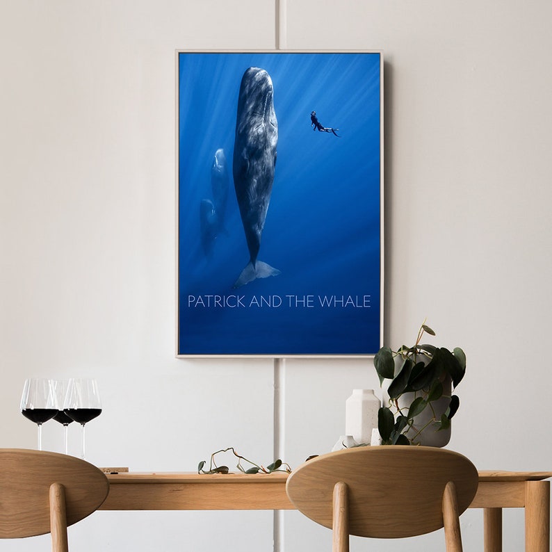 Patrick and the Whale Movie Poster/ Custom Film Posters/ Personalized ...