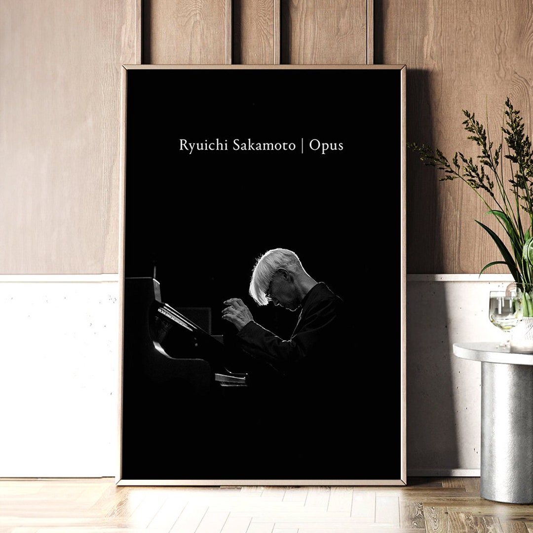 Ryuichi Sakamoto Opus Movie Posters Custom Film Posters Personalized ...