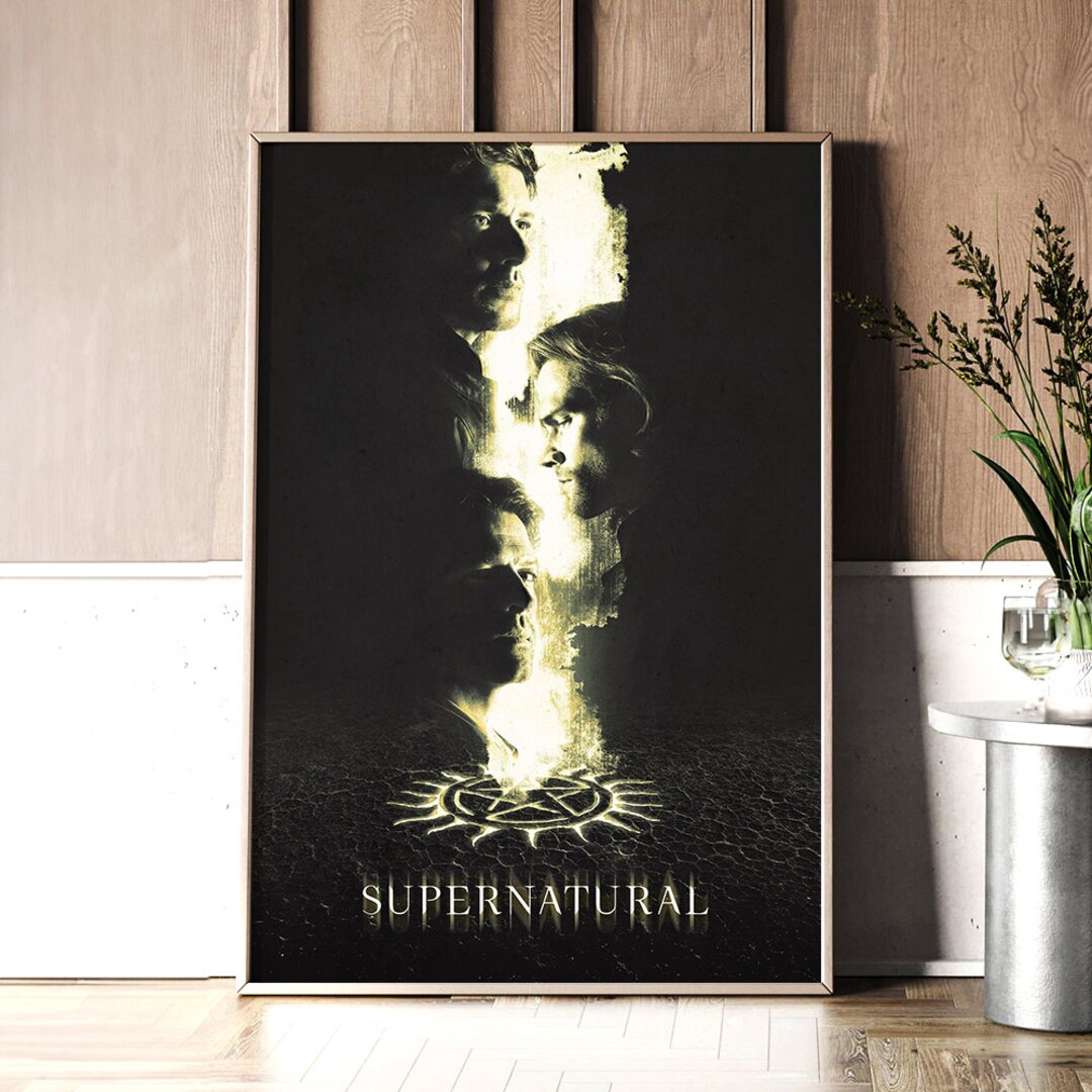 Supernatural Movie Poster/ Custom Film Posters/ Personalized Gift/ Wall ...