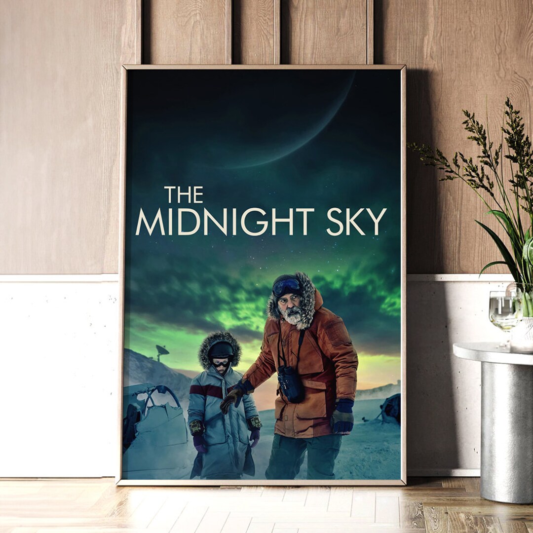 The Midnight Sky Movie Poster/ Custom Film Posters/ Personalized Gift ...