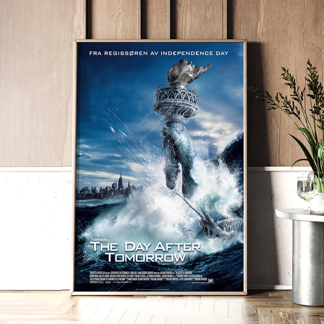 The Day After Tomorrow Movie Poster/ Custom Film Posters/ Personalized ...