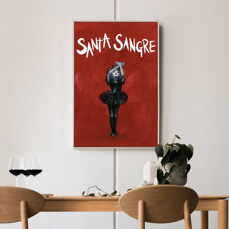 Santa Sangre Movie Poster/ Custom Film Posters/ Personalized Gift/ Wall ...