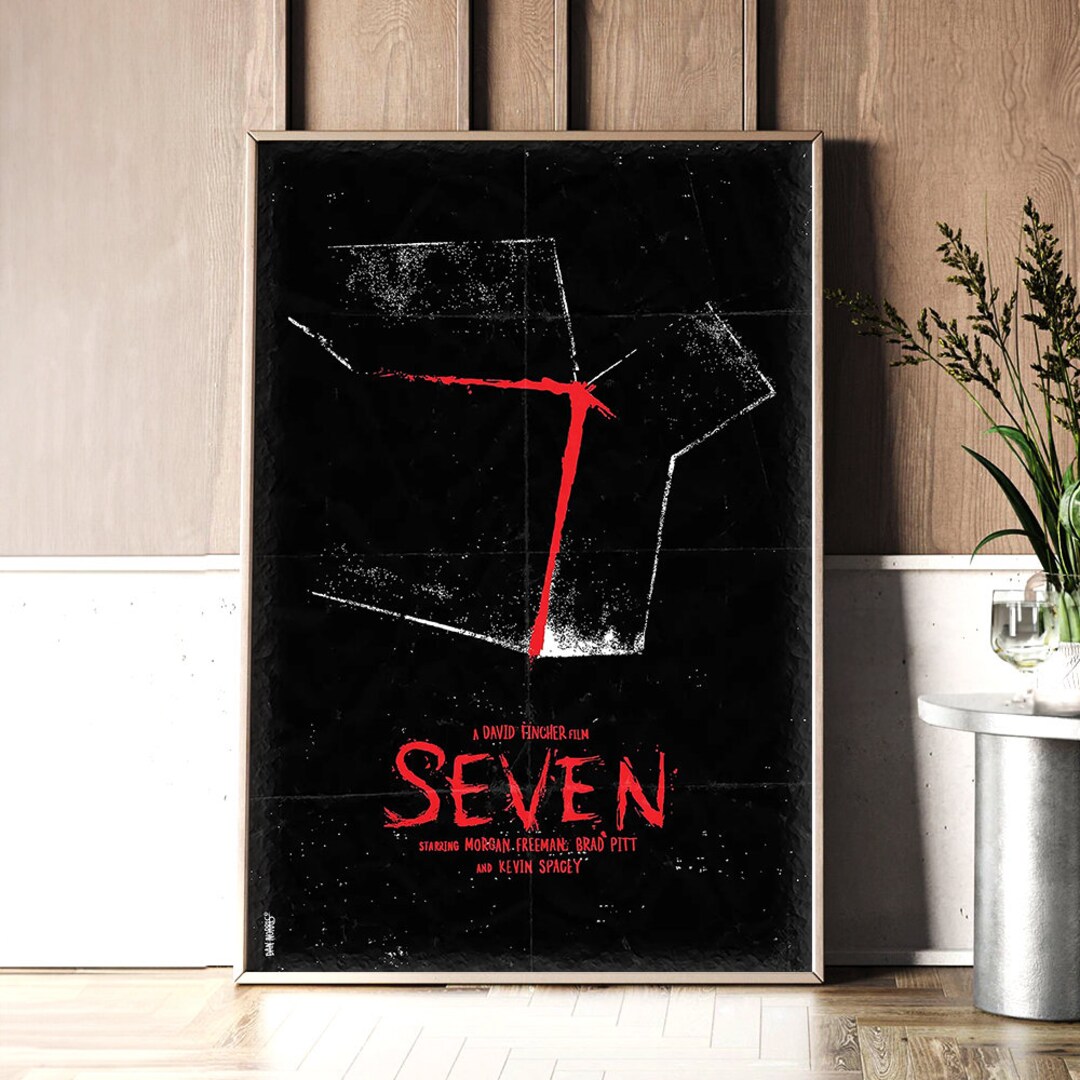Se7en Movie Posters Custom Film Posters Personalized Movie Posters ...