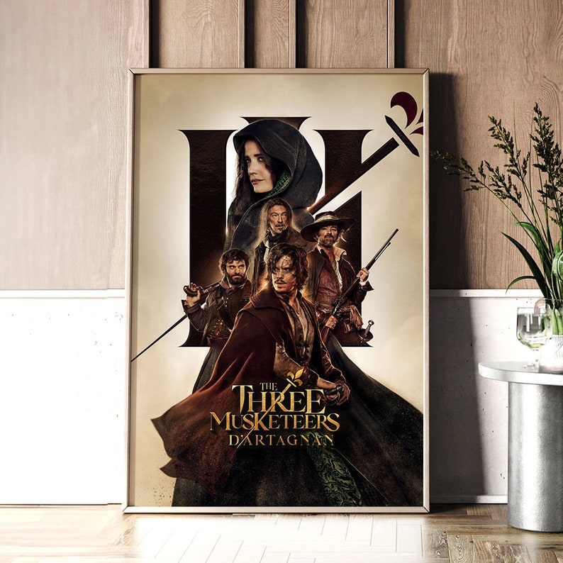 The Three Musketeers Movie Poster/ Custom Film Posters/ Personalized ...