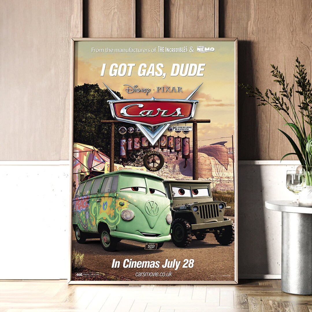 Cars Movie Posters Custom Film Posters Personalized Movie Posters Movie ...