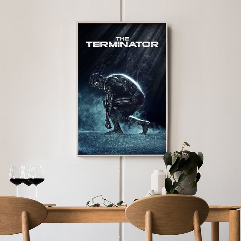 The Terminator Movie Poster/ Custom Film Posters/ Personalized Gift ...