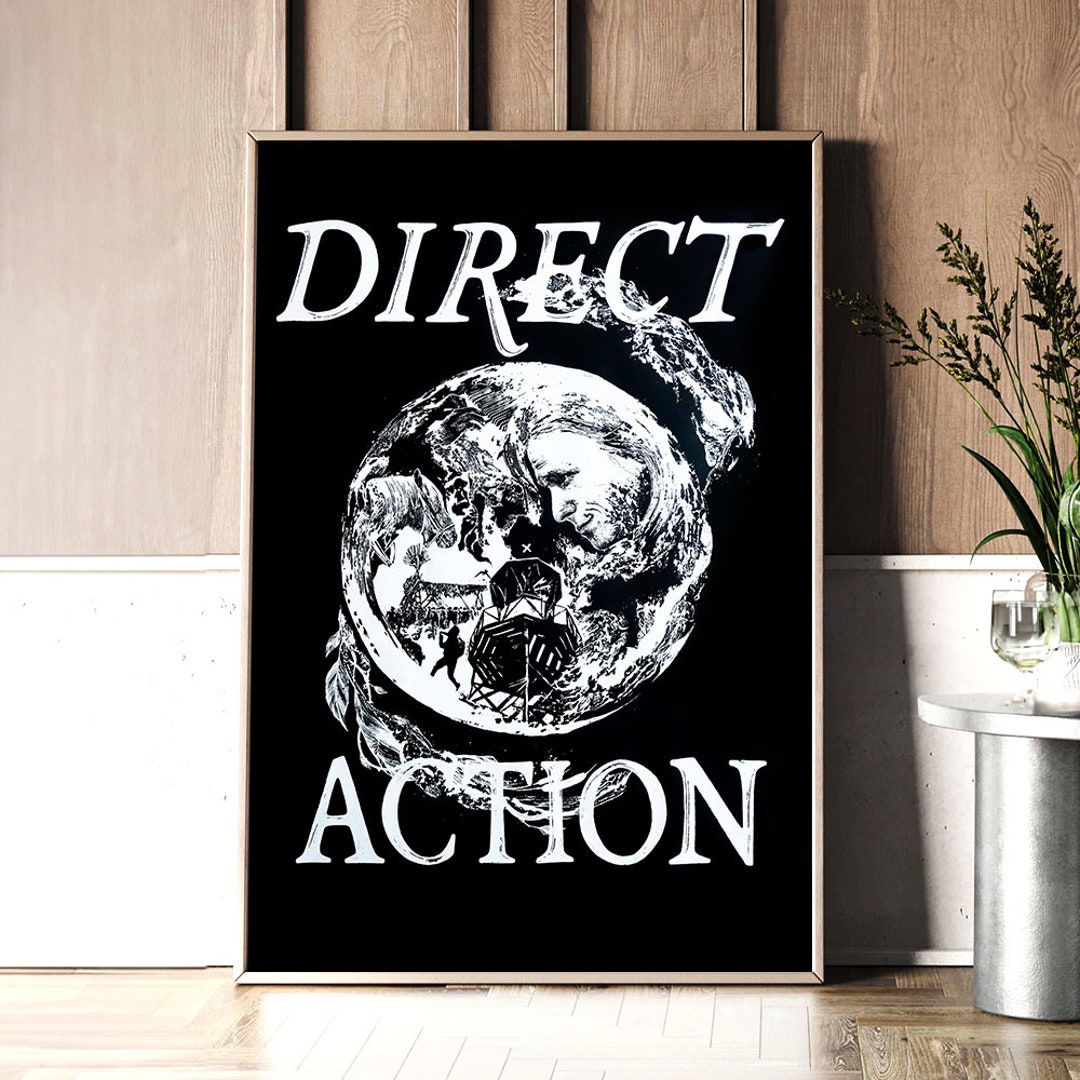 Direct Action Movie Posters Custom Film Posters Personalized Movie ...