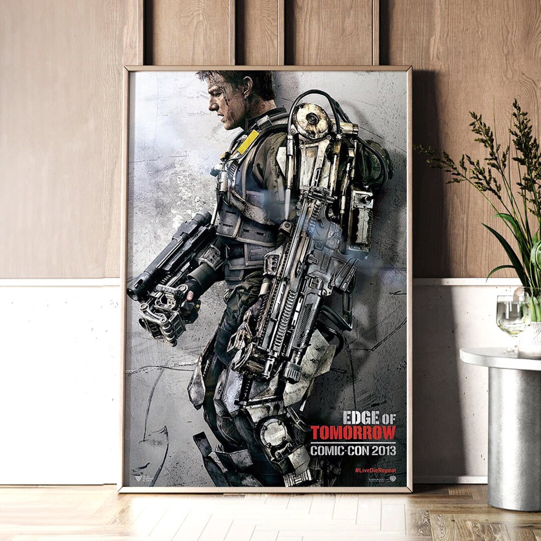 Edge of Tomorrow Movie Posters Custom Film Posters Personalized Movie ...