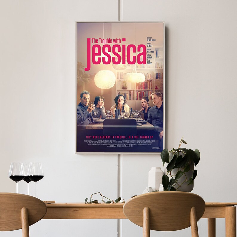 The Trouble With Jessica Movie Poster/ Custom Film Posters ...