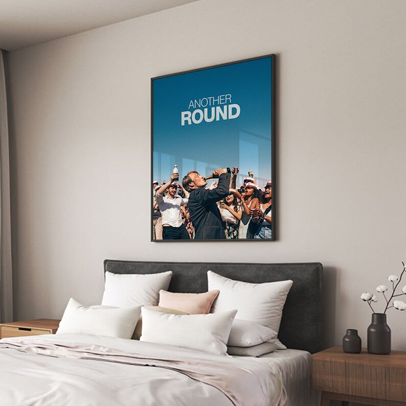 Another Round Movie Poster/ Custom Film Posters/ Personalized Gift ...