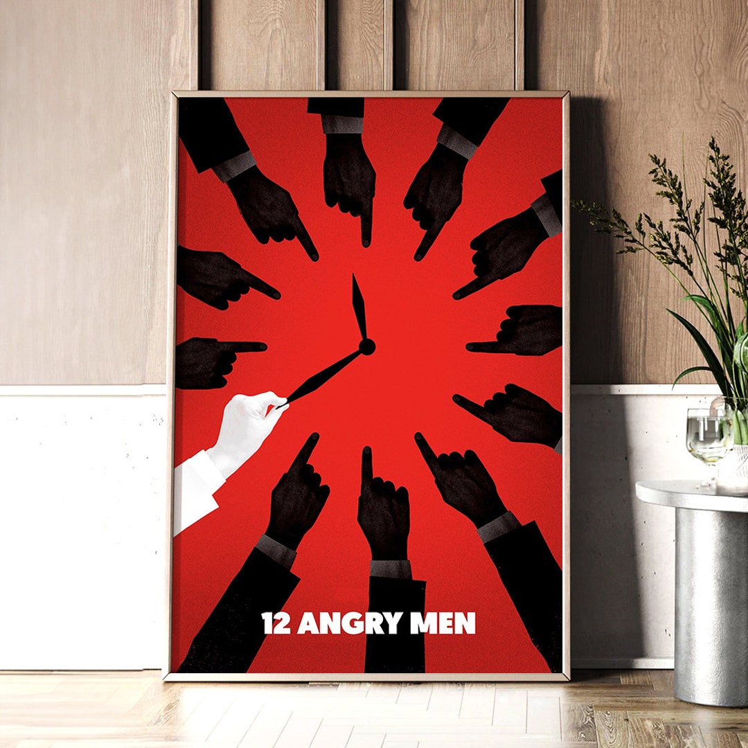 12 Angry Men Movie Poster/ Custom Film Posters/ Personalized Gift/ Wall ...