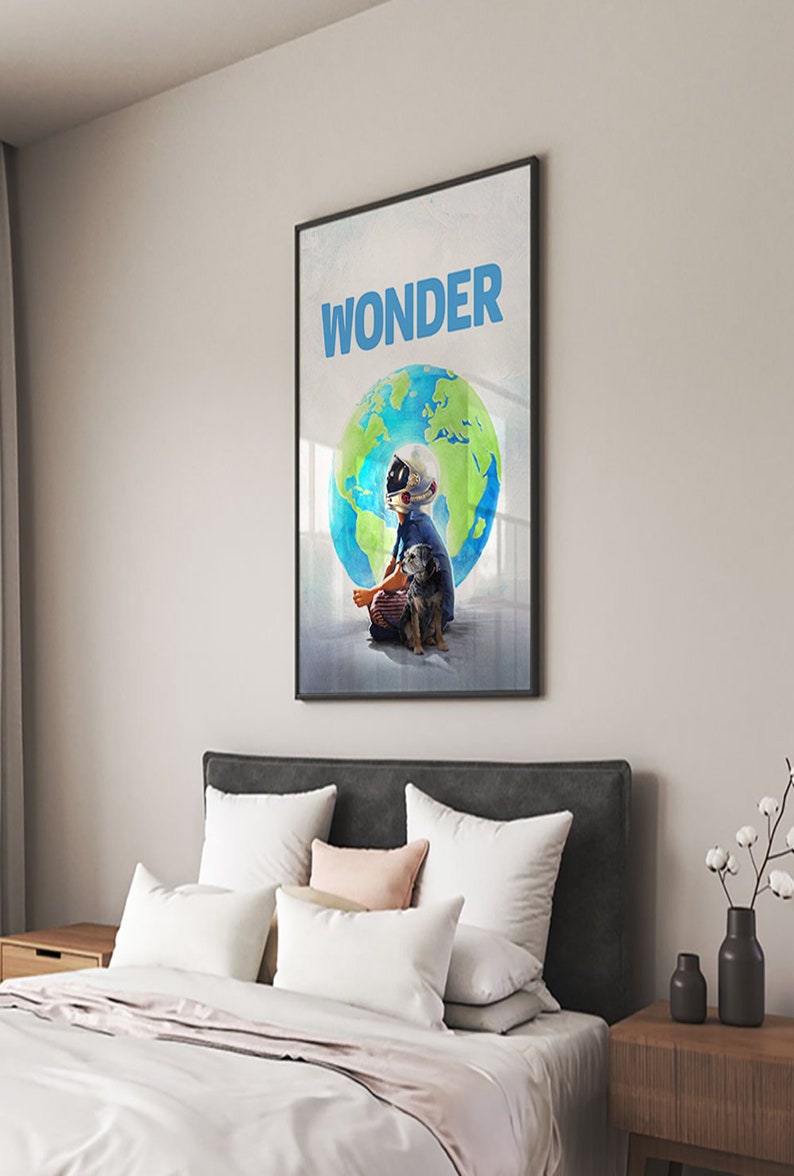 Wonder Movie Poster/ Custom Film Posters/ Personalized Gift/ Wall Art ...