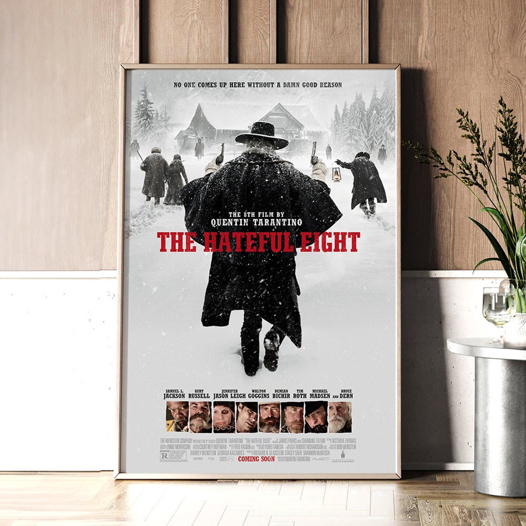 The Hateful Eight Movie Poster/ Custom Film Posters/ Personalized Gift ...